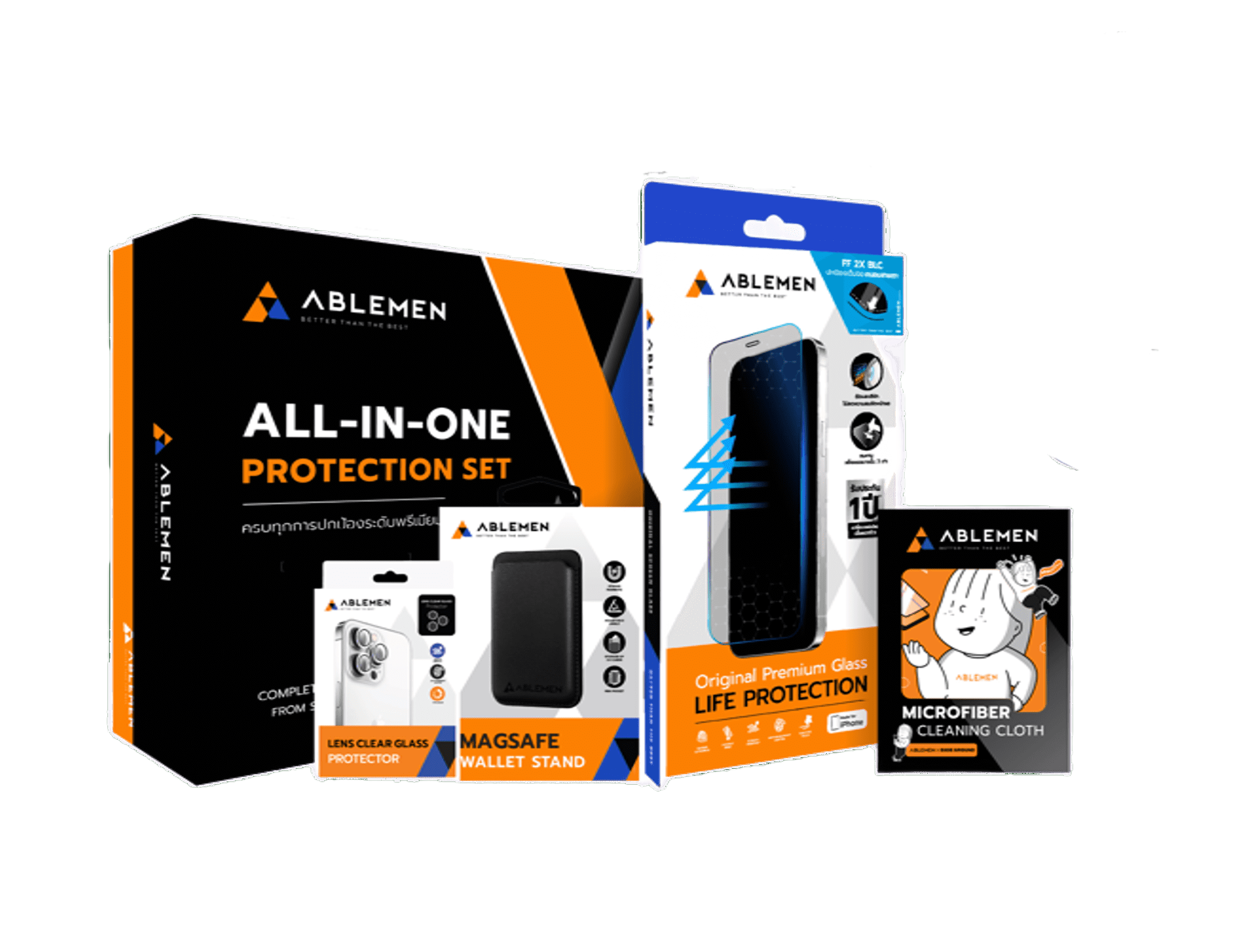Ablemen Box Set FF 2X BLC iPhone 17 Pro Max (No Case) – iStudiobySPVi