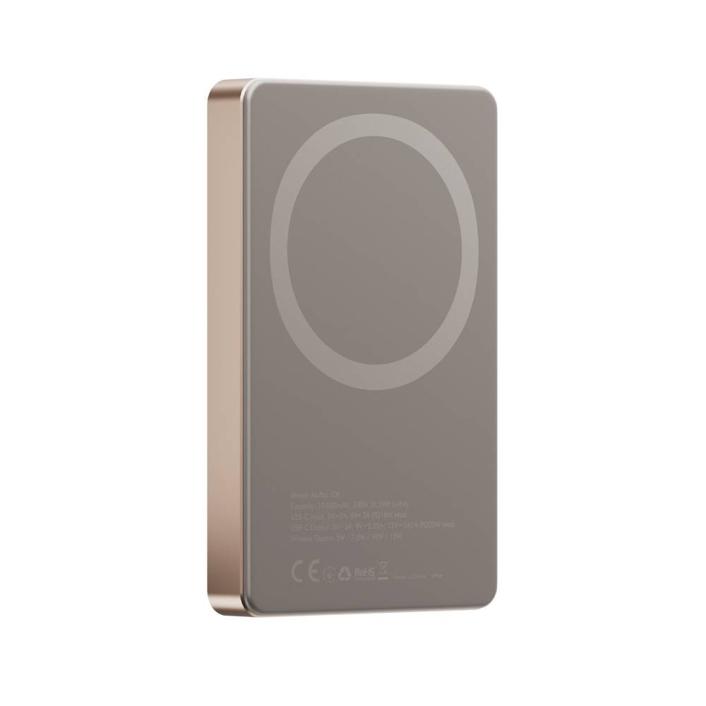 แบตเตอรี่สำรอง Energea Alupac 10K Pd 20W (10,000mAh) Magnetic Wireless ...